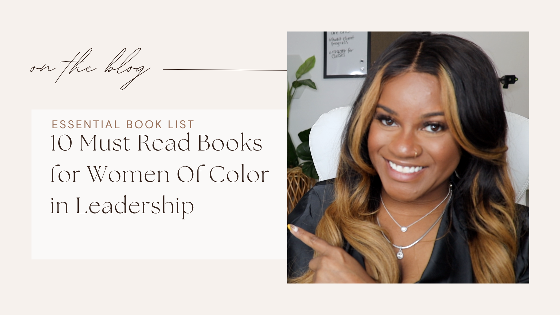 Essential Book List for Women of Color in Leadership – Elaine Michelle ...